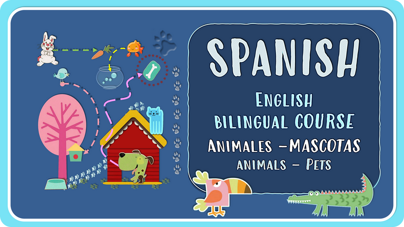 Animals & Pets Program English–Spanish Bilingual Learning BiLinguix